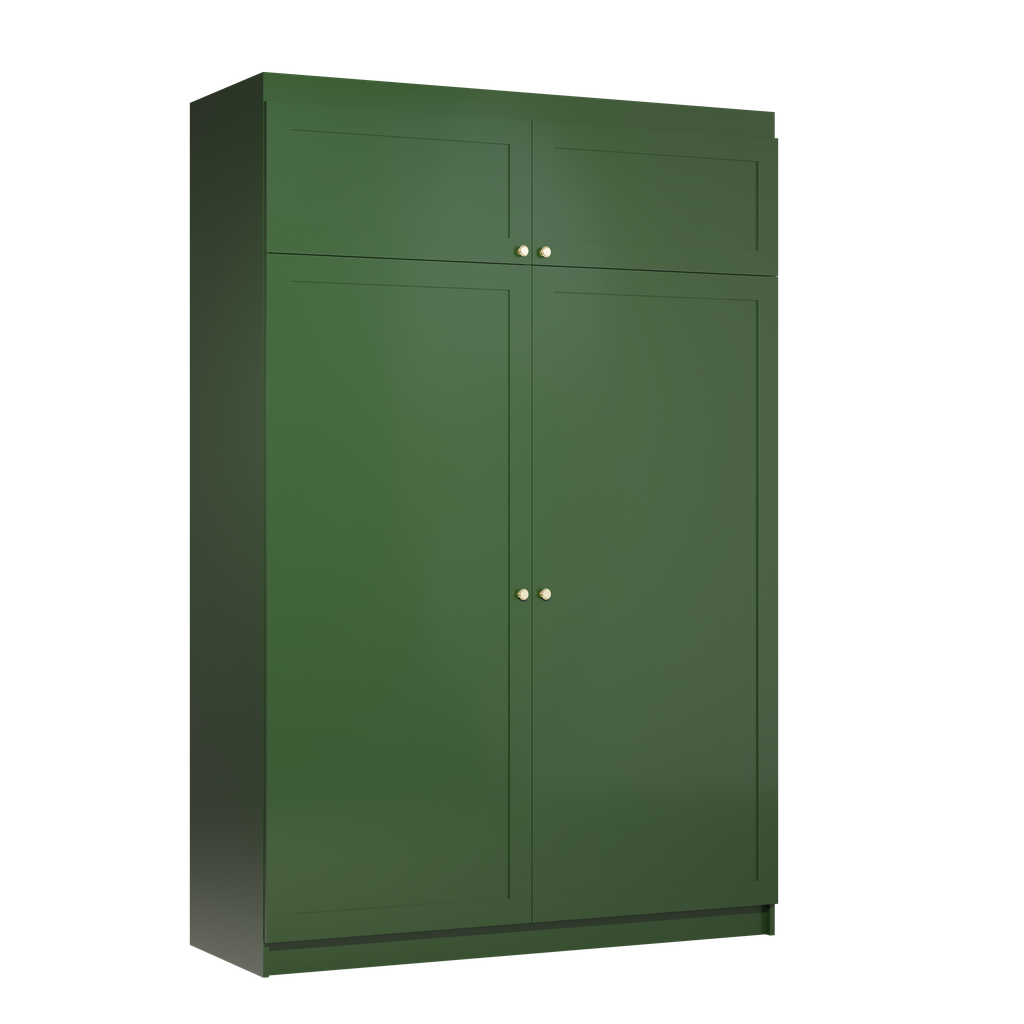 Wardrobe 4D Green | Wardrobes models | BlenderKit