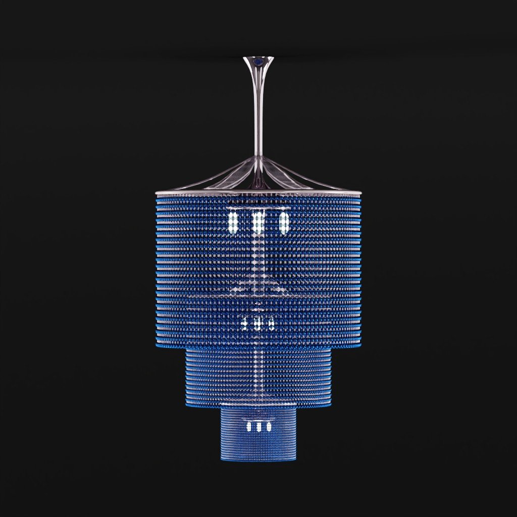 Chandelier | FREE Lights models | BlenderKit