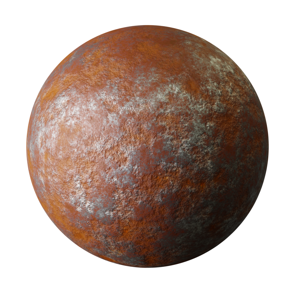 Rusty Oxidized Metal | FREE metal materials | BlenderKit
