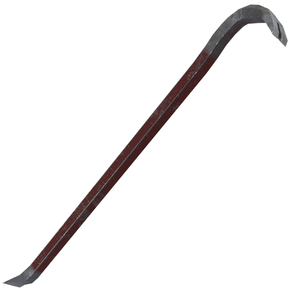 Rusty Crowbar | FREE Power & Hand Tools models | BlenderKit