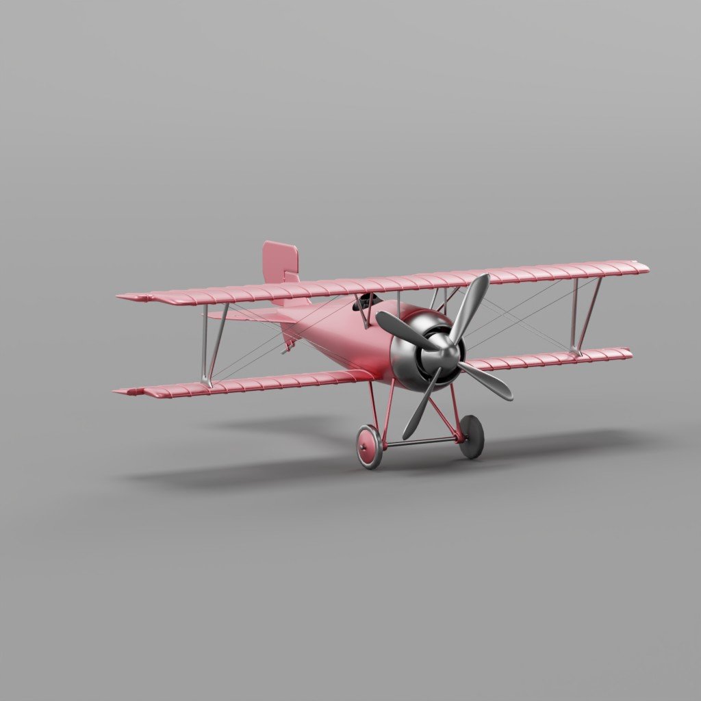 Bplane | Airplane models | BlenderKit
