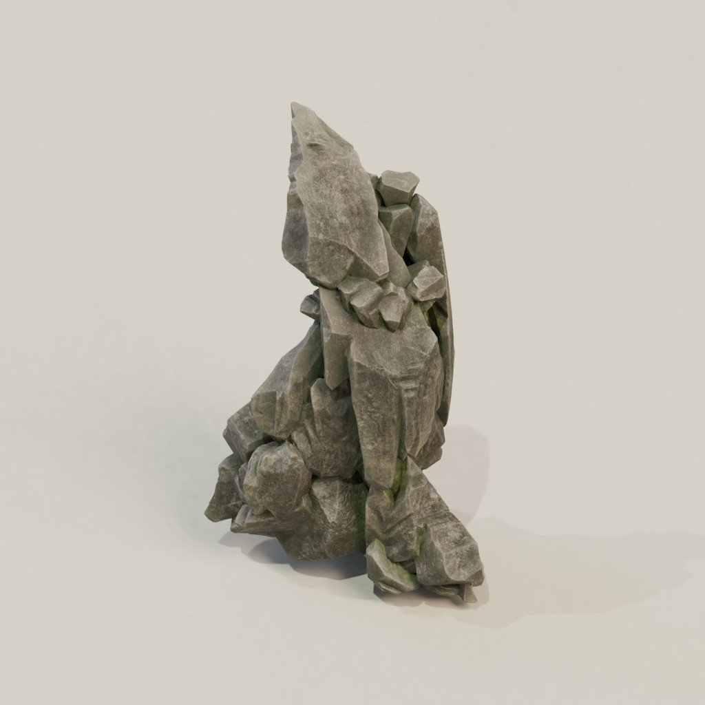 Fantasy rock outcrop | Environment Elements models | BlenderKit