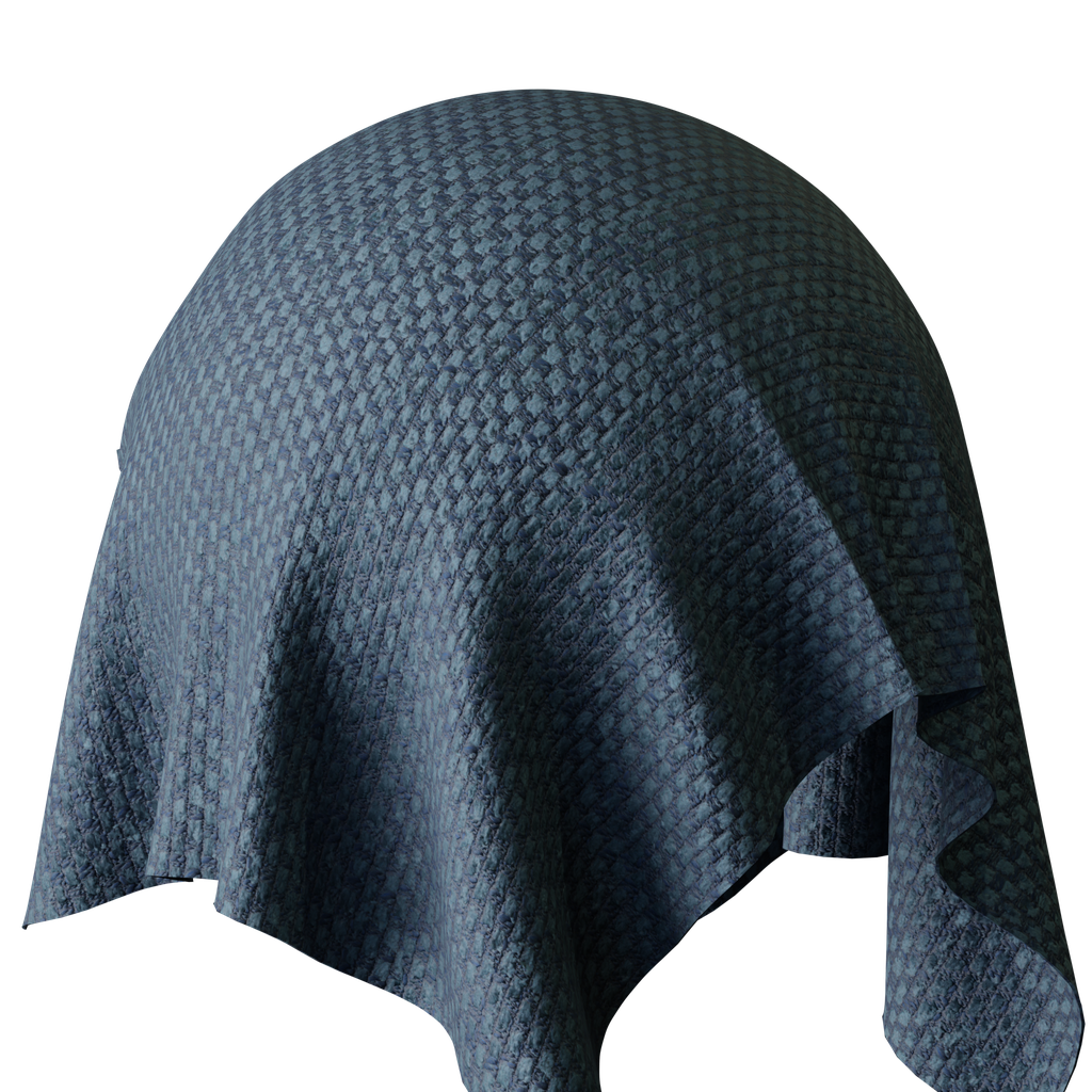 Plain Blue Chenille | FREE Chenille Fabric 3D Materials materials ...