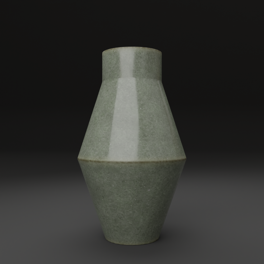 Glazed Vase | Tableware Sets models | BlenderKit