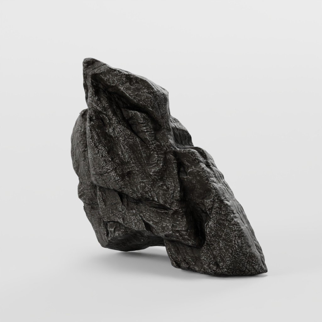 Moutain Cliff Dark Stone Rock | Terrains models | BlenderKit