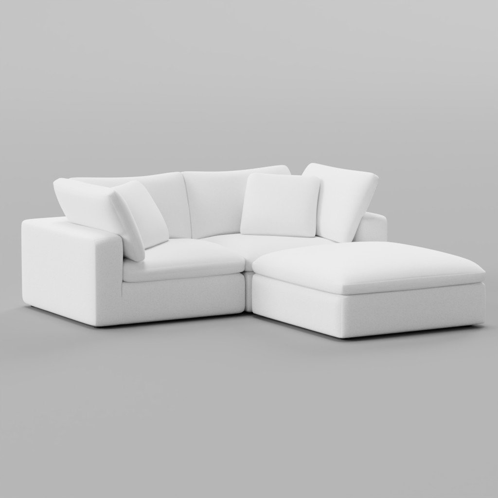 Modular sectional | Sofas models | BlenderKit
