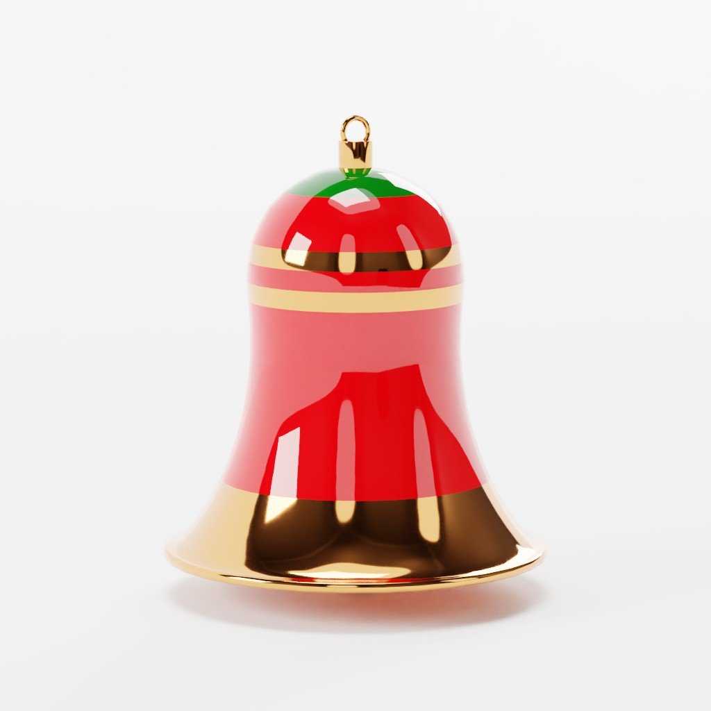 Jingle Bell | FREE Holiday Decorations models | BlenderKit