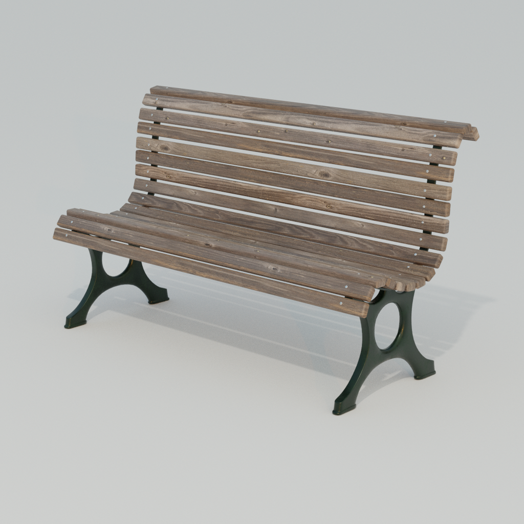 BlenderKit | Download the FREE Bench model