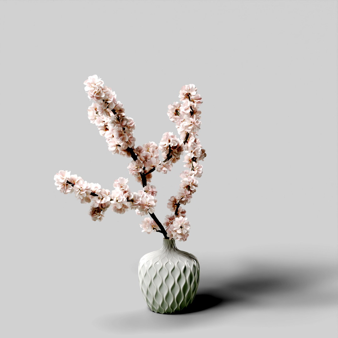 Modern Decorative Flower Vessels | Holiday Decorations models | BlenderKit