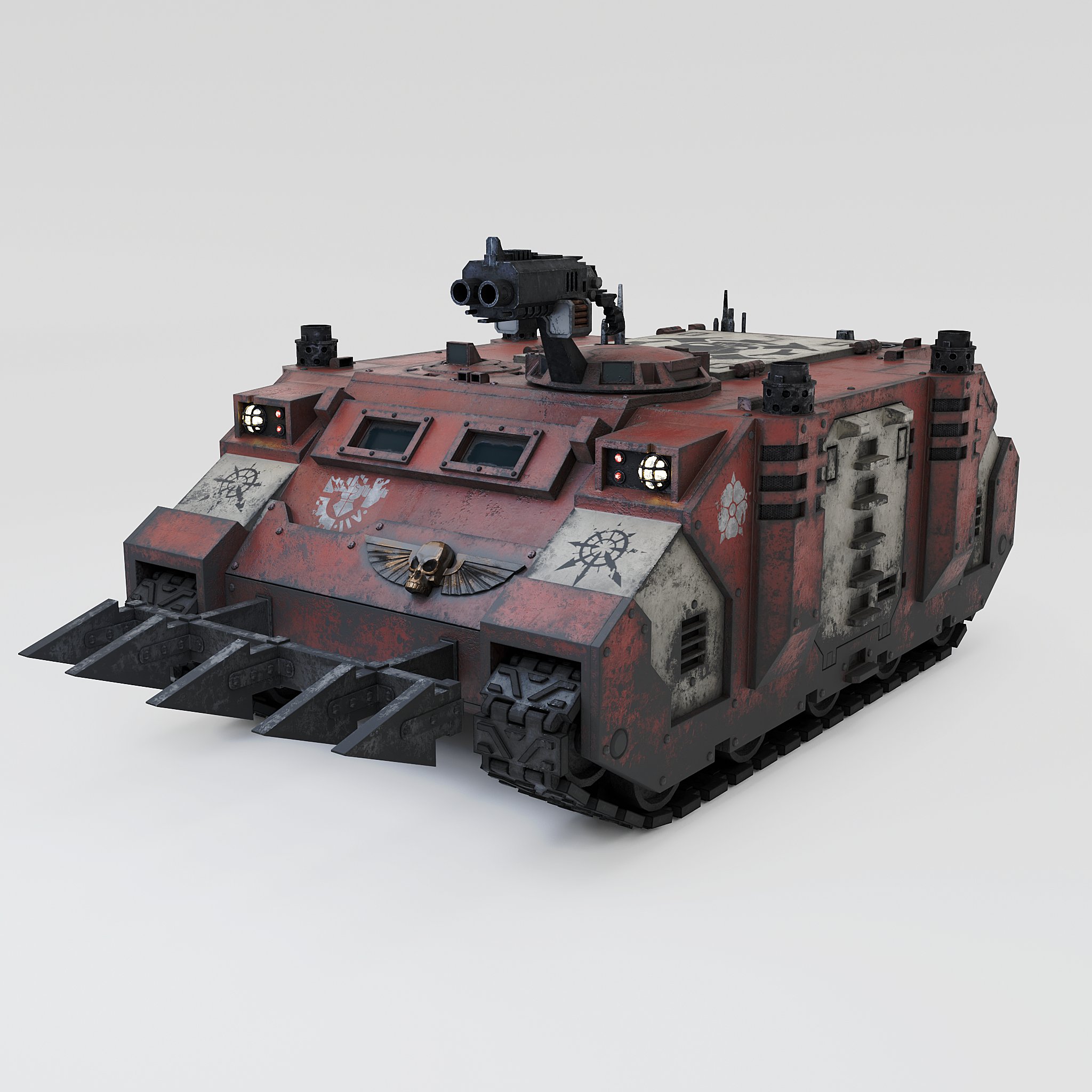 APC Rhino From Warhammer 40k | FREE Military Vehicles models | BlenderKit