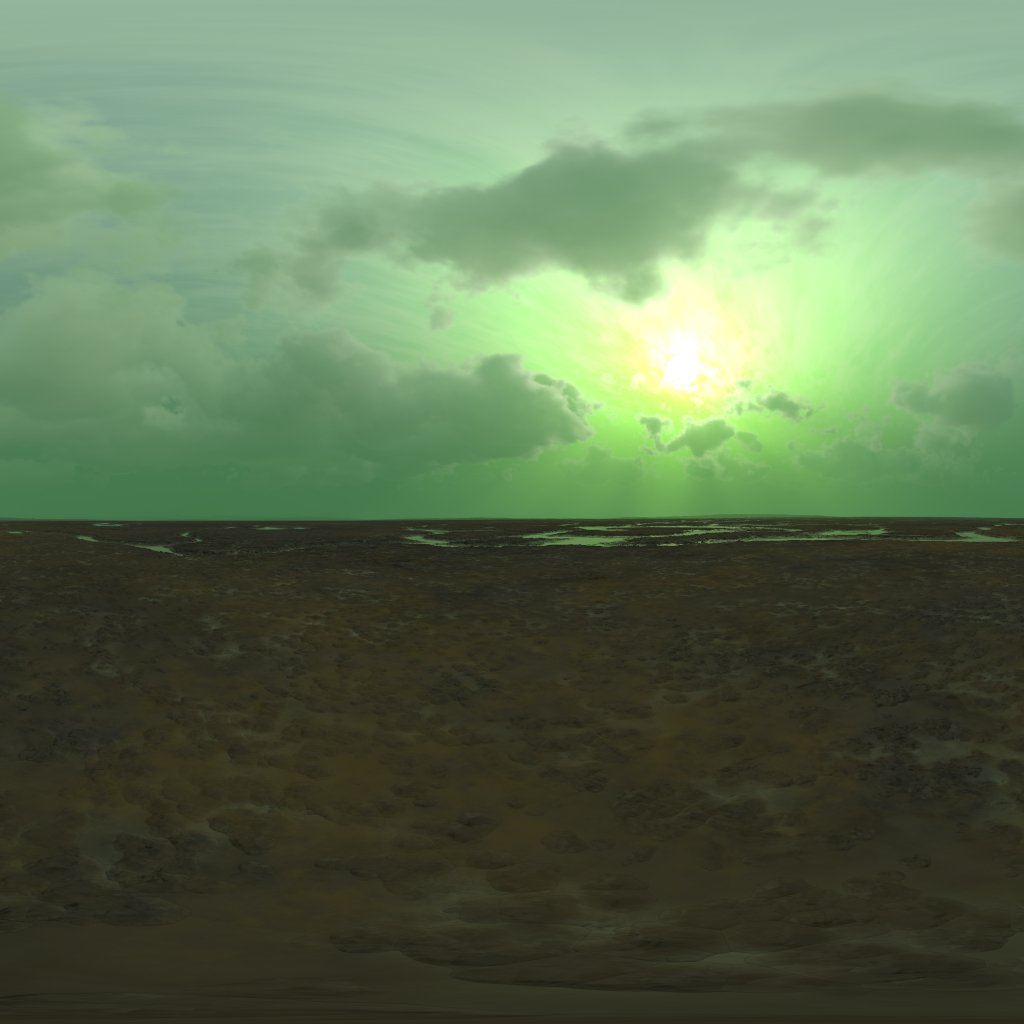 Red Sky - Skydome | FREE Futuristic Environments HDRis | BlenderKit