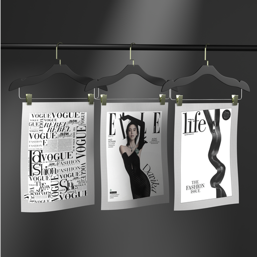 Hanging posters photography setup | FREE Studio scenes | BlenderKit