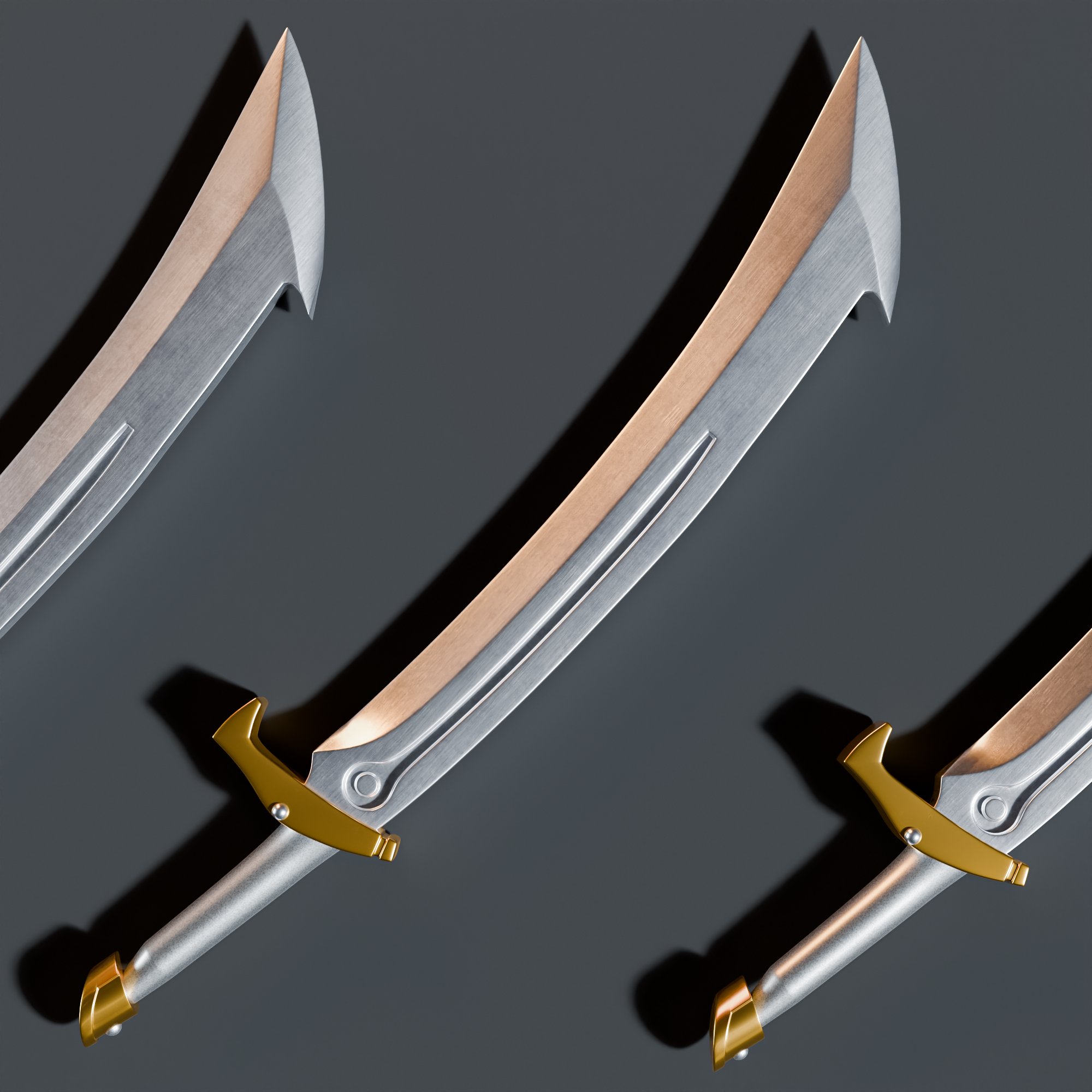 Ashen Fury Sword | Historical Weapons models | BlenderKit