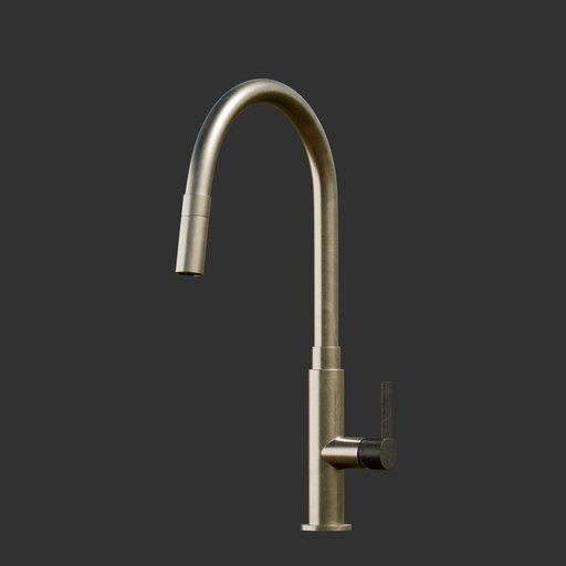 Faucet Mesh 60003 by Gessi | Kitchen Faucets models | BlenderKit