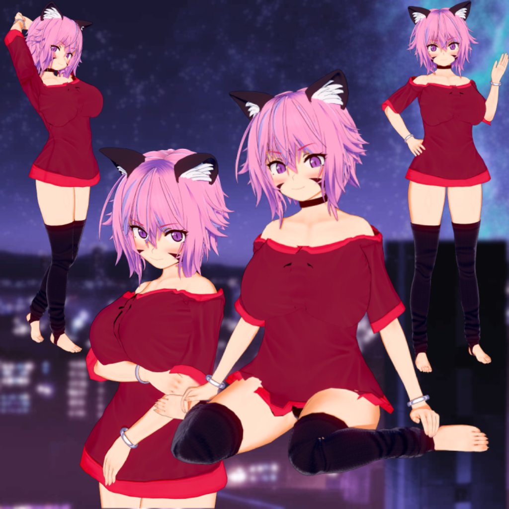 Character Model Nia | FREE Women models | Blendkit