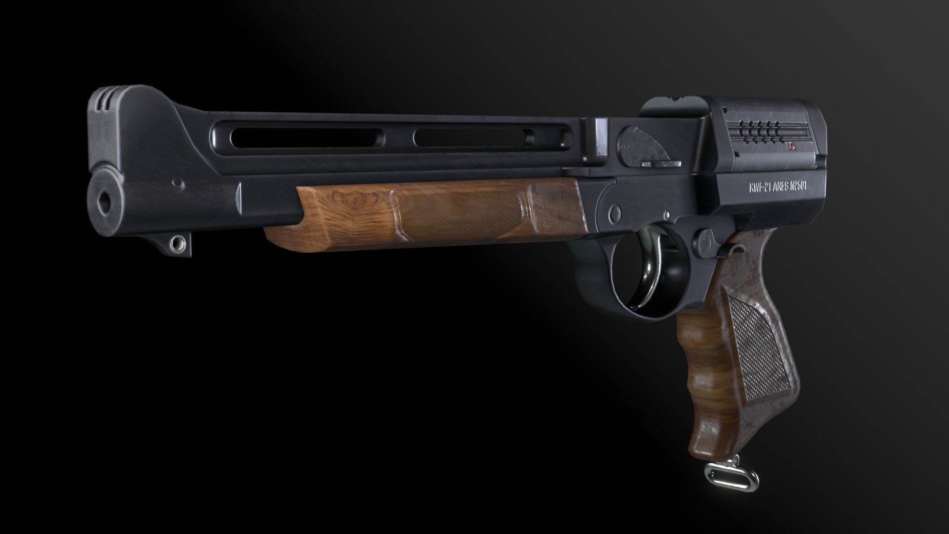 Survival Revolver | FREE Modern Weapons models | BlenderKit