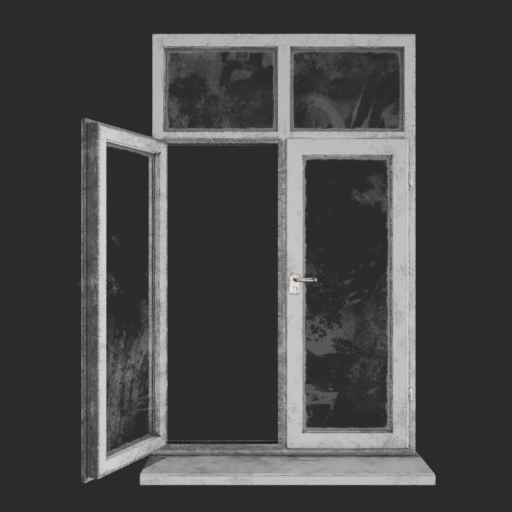 Dirty plastic coating window | Windows models | BlenderKit