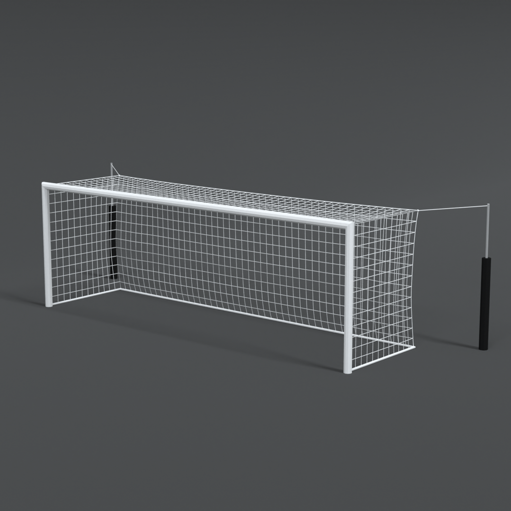 BlenderKit | Download the Cartoon Football Goalpost model