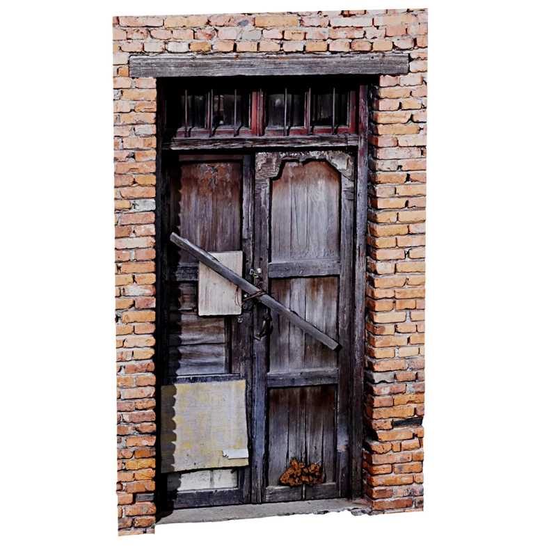 Scan Door 07 | FREE Doors models | BlenderKit