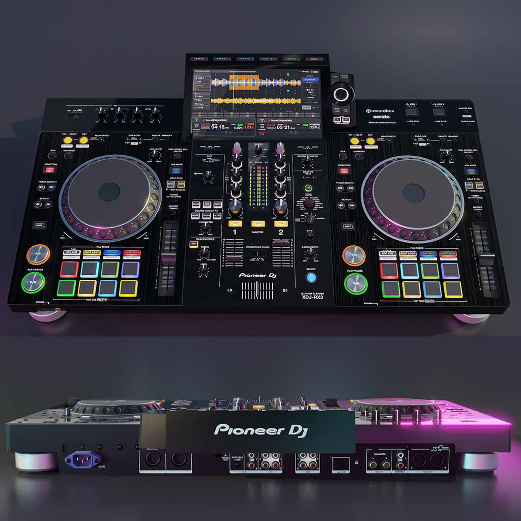DJ Mix Pioneer XDJ - RX3 | Audio Devices models | BlenderKit