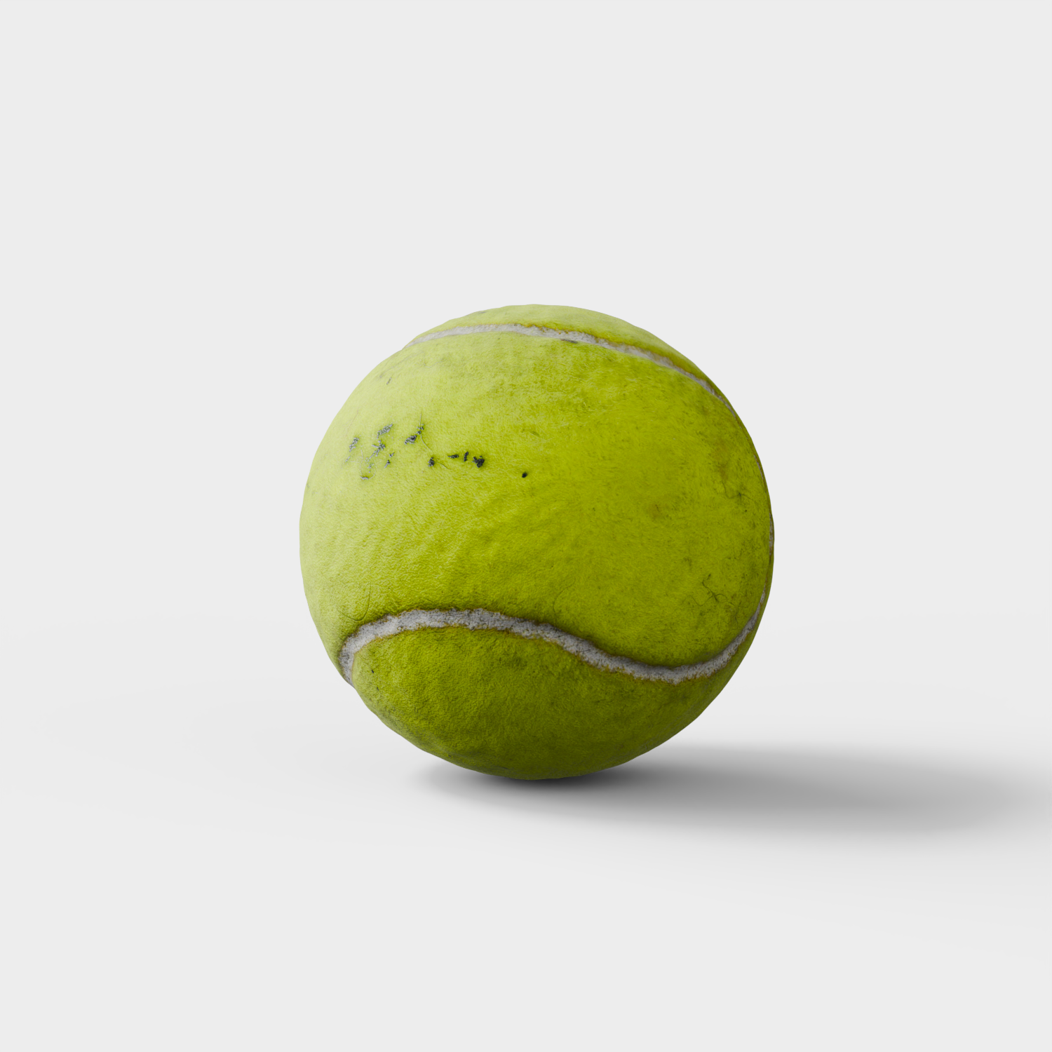 Tennis ball (photo scanned) | FREE Sport models | BlenderKit