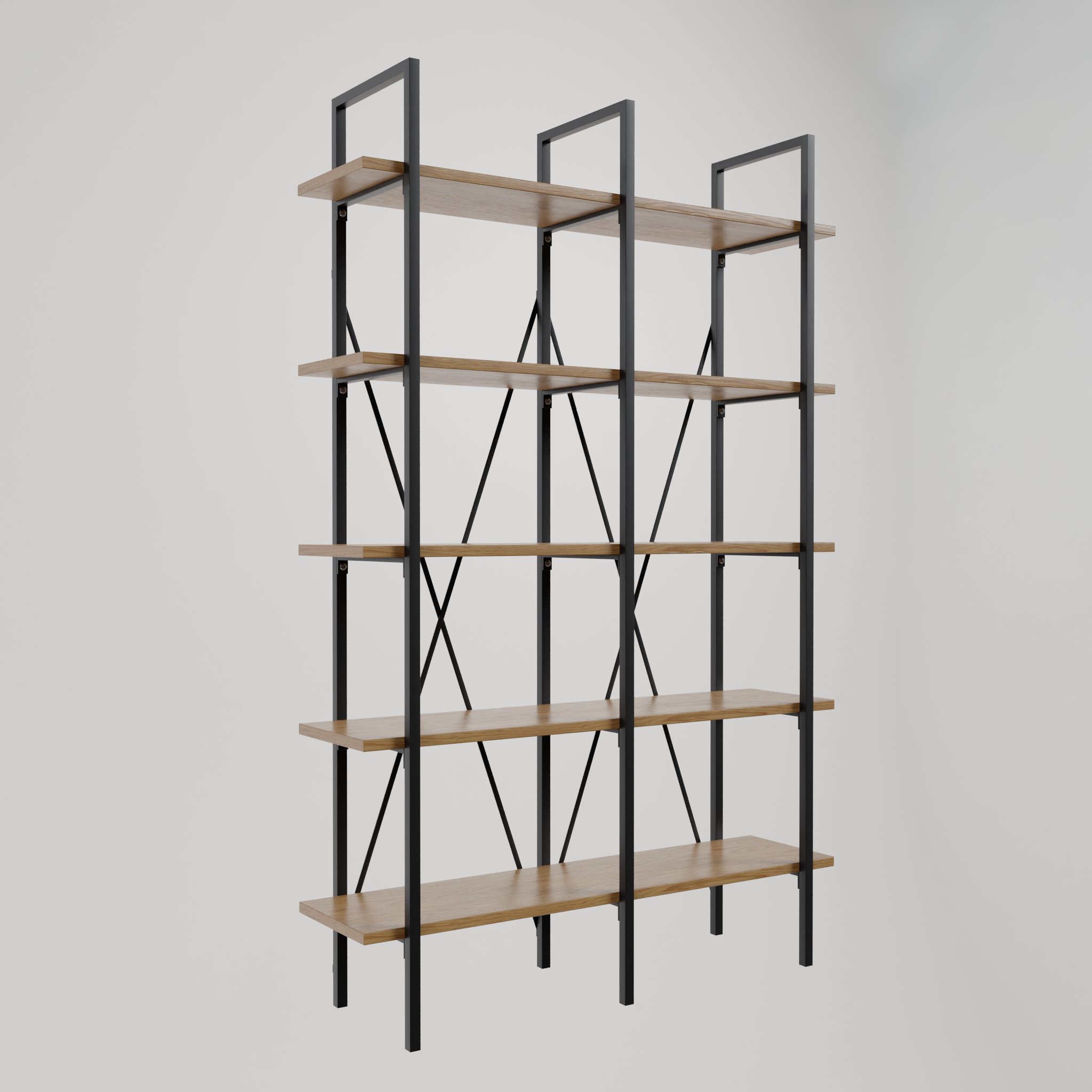 Storage Metal Shelf 2 | Restaurant / Bar models | BlenderKit