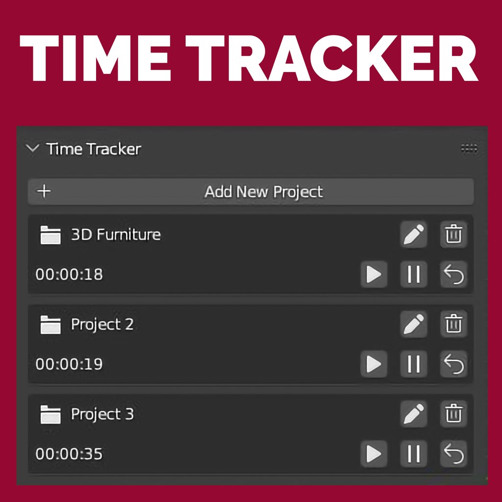 Project time tracker | BlenderKit