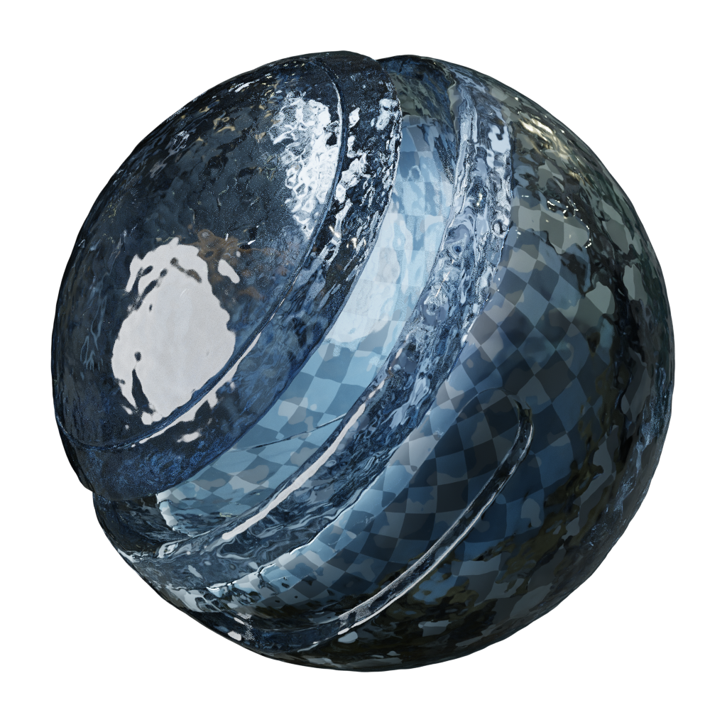 Simple Ice | FREE ice materials | BlenderKit