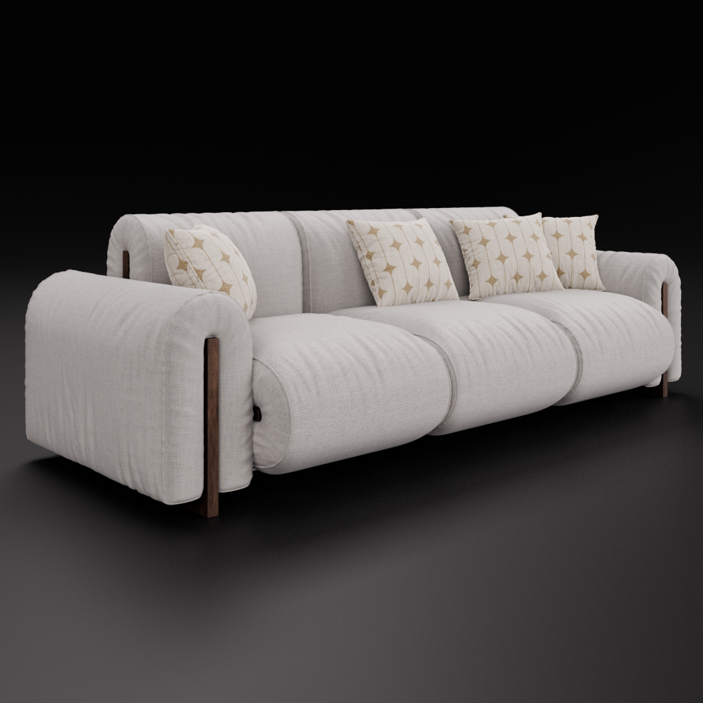Sofa Colle | Sofas models | BlenderKit