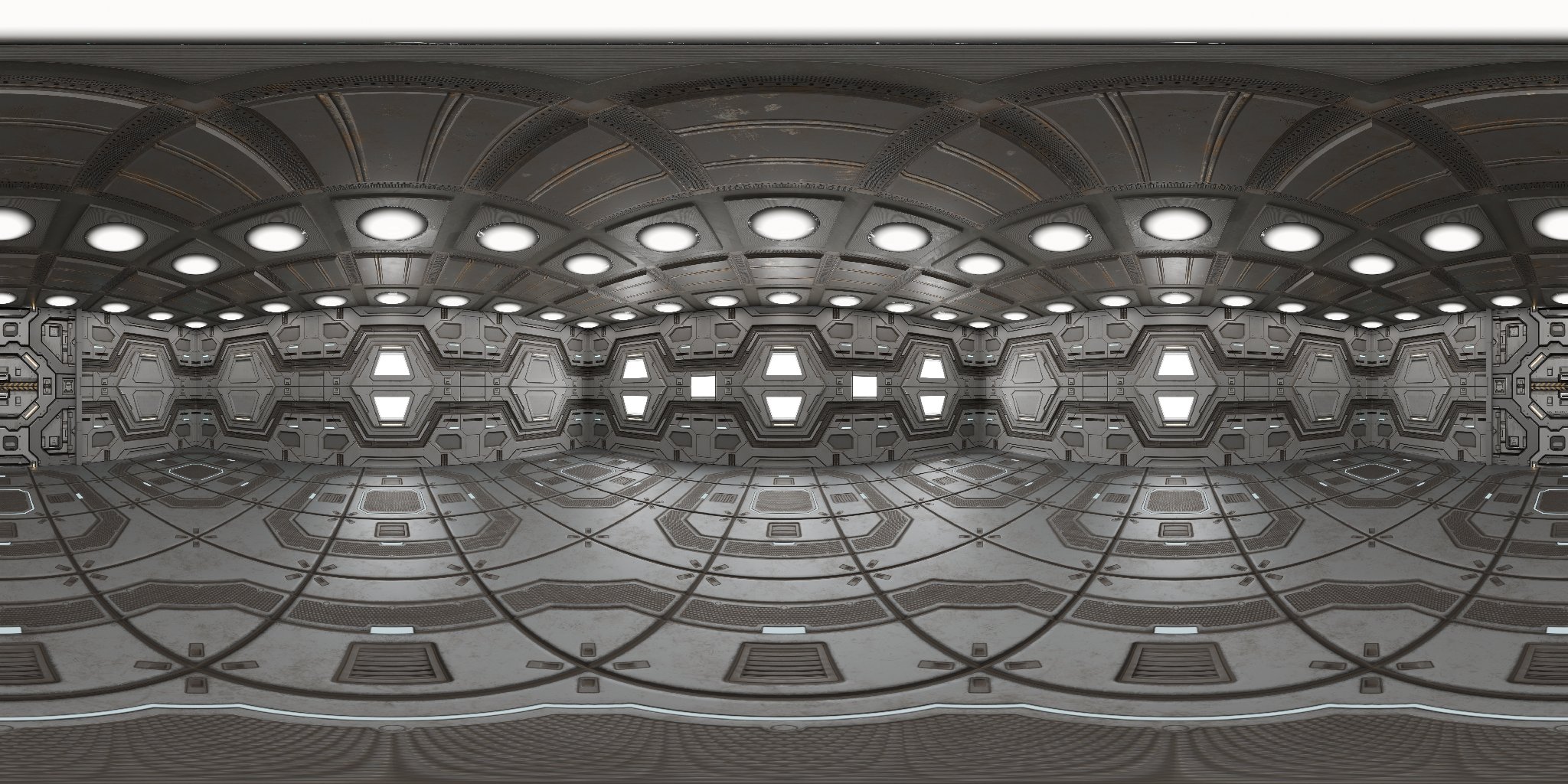 Studio Sci-Fi Light HDRi | Studio HDRis | BlenderKit