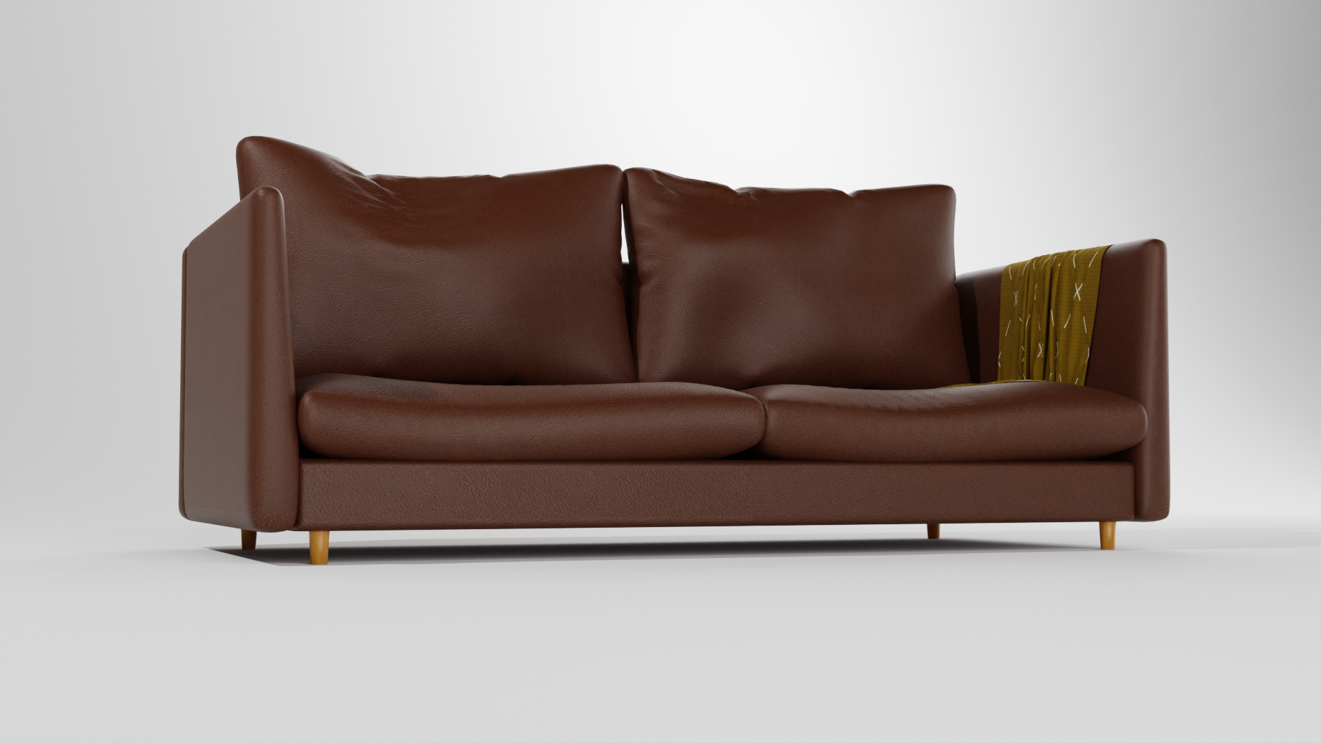 Leather sofa | Sofas models | BlenderKit