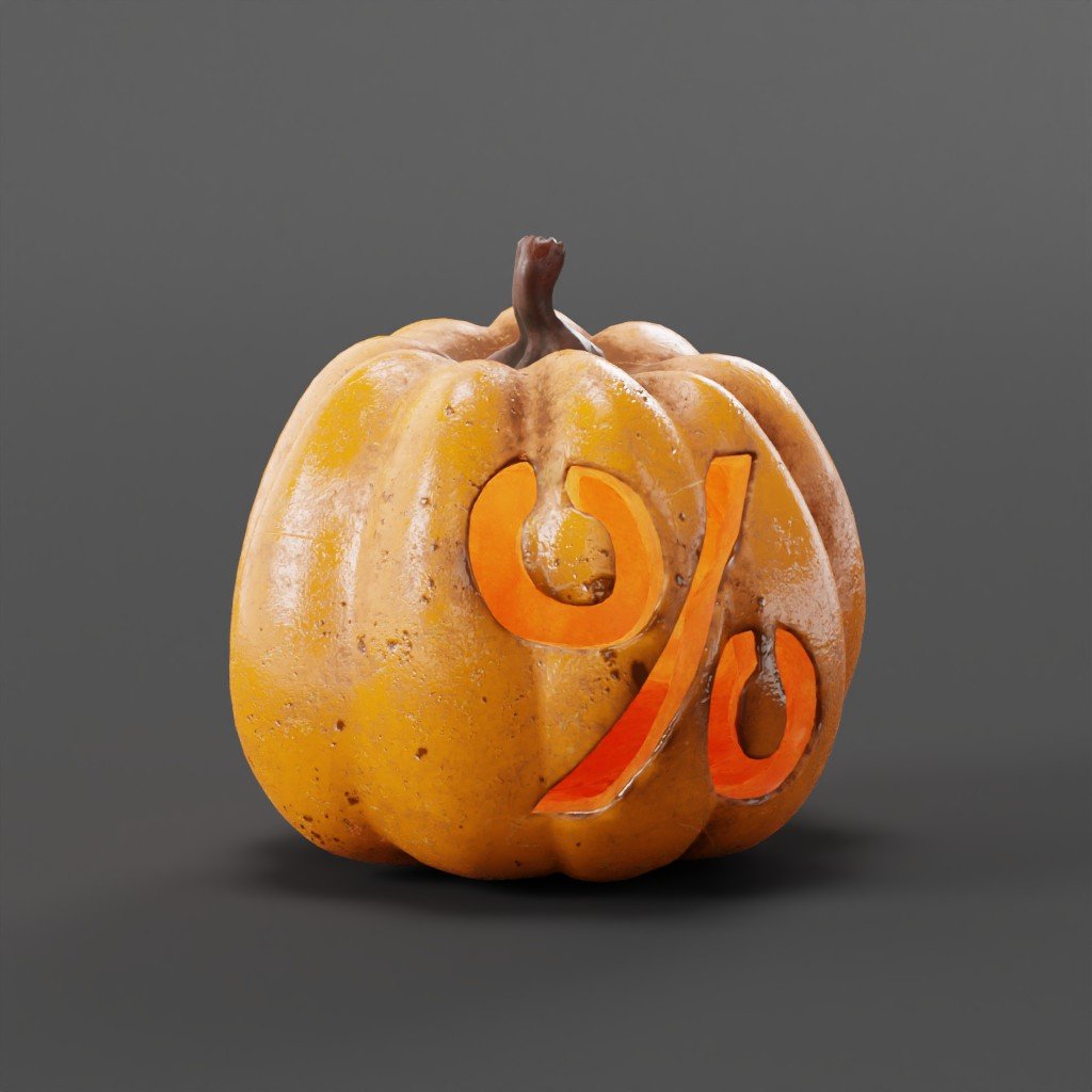 Halloween pumpkins 06 | FREE Holiday Decorations models | BlenderKit