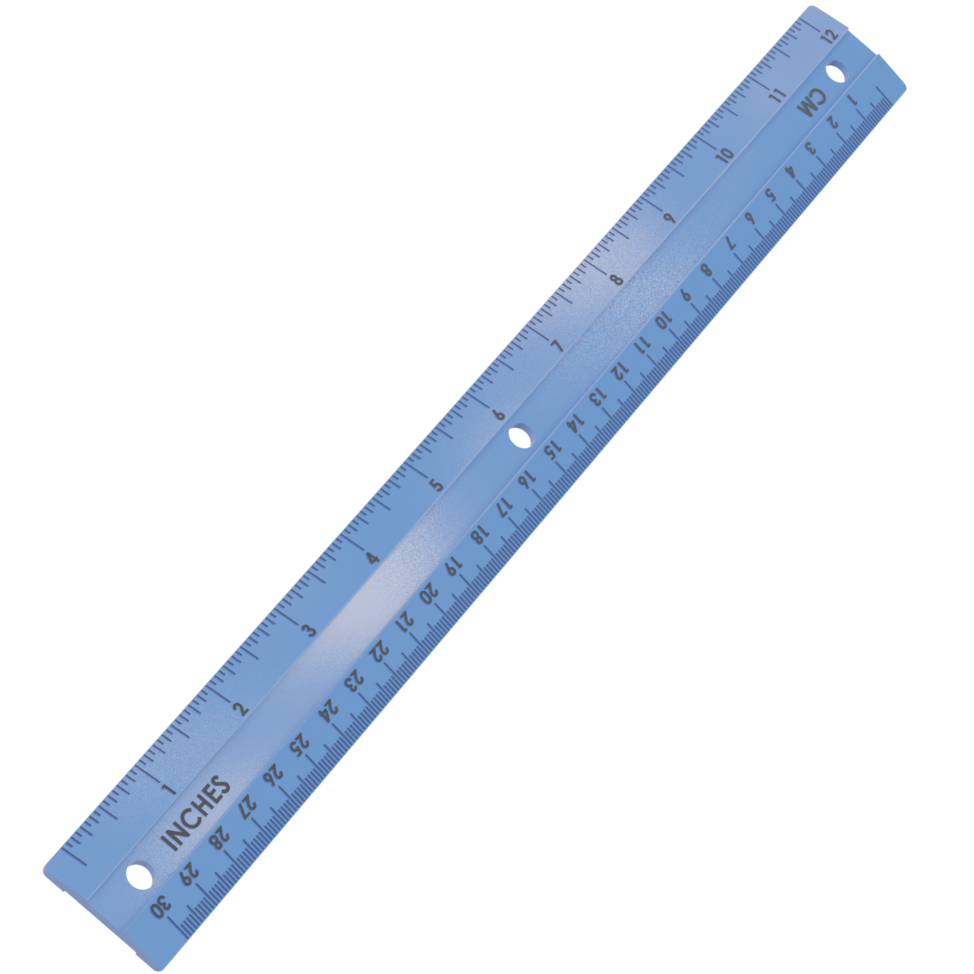 12in-30CM Ruler | FREE Stationeries models | BlenderKit