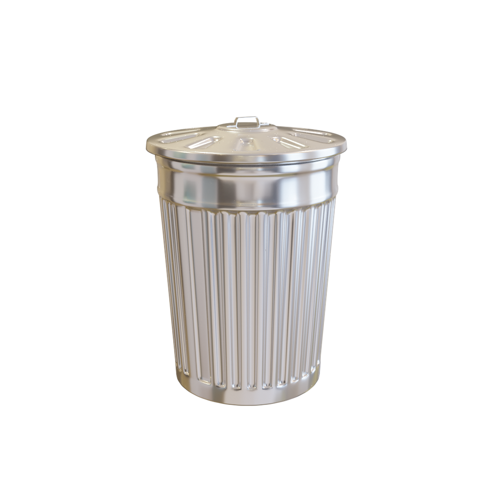 BlenderKit | Download the FREE Trash Can model