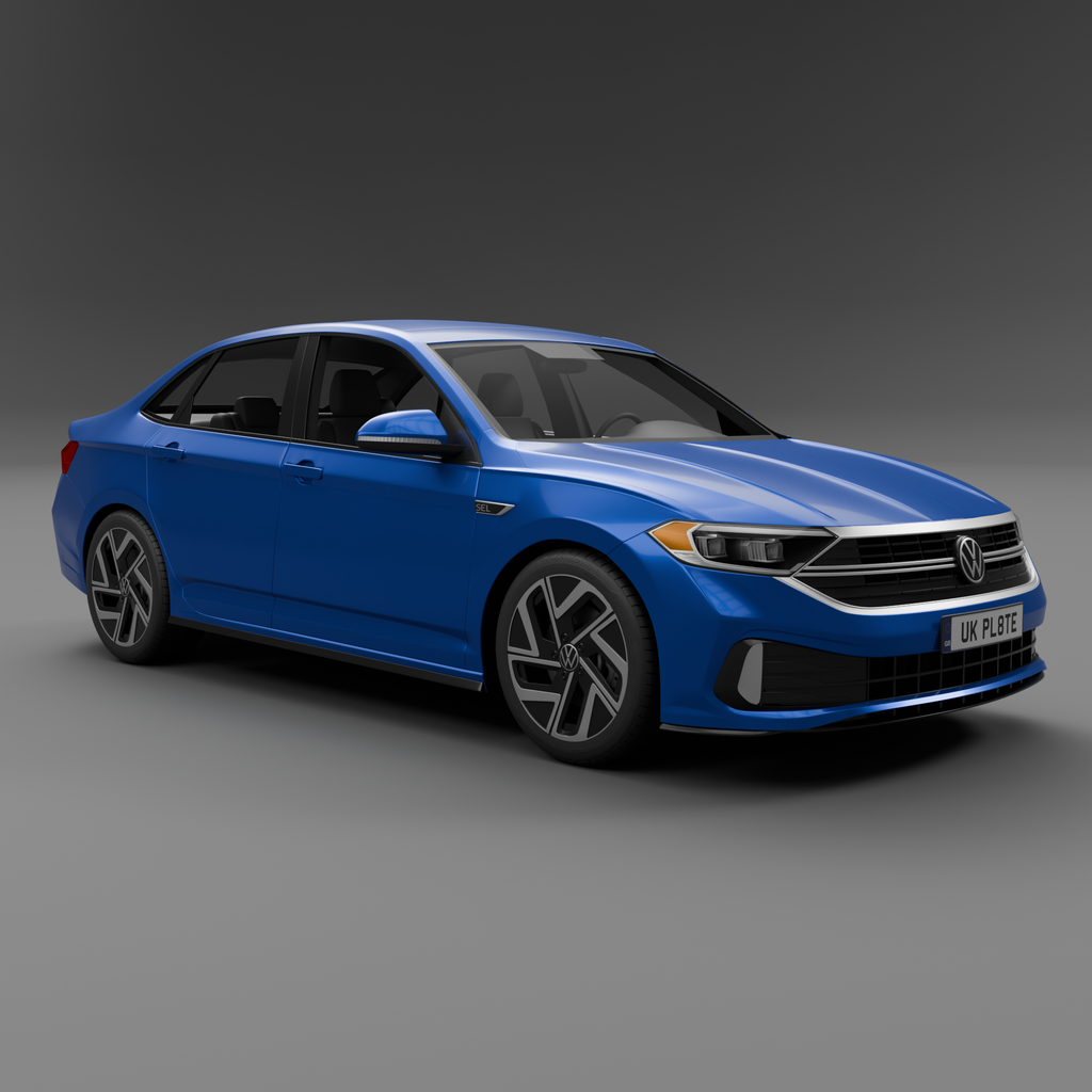 Volkswagen Jetta | Modern Cars models | BlenderKit