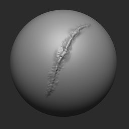 NS Flesh scar healed | scars & wounds brushes | BlenderKit