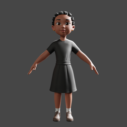 Bimbola | Children models | BlenderKit