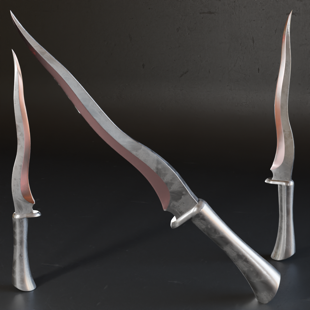 MK BaseMesh Dagger 040 | Historical Weapons models | BlenderKit