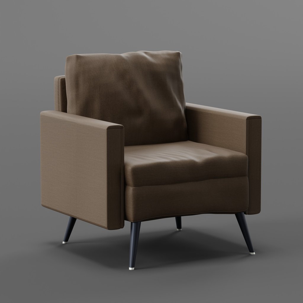 Armchair | Sofas models | BlenderKit