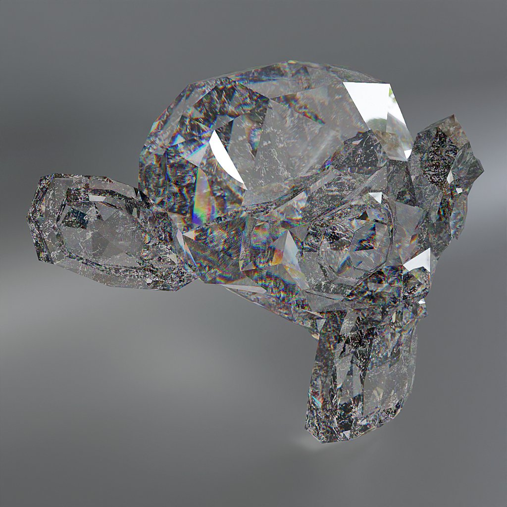 Dimond Rough | FREE stone materials | BlenderKit