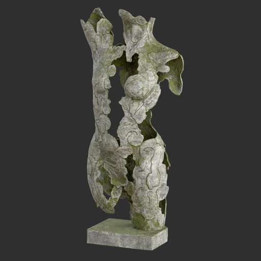 Abstract Female Torso Sculpture Stone | Interior Sculptures models ...
