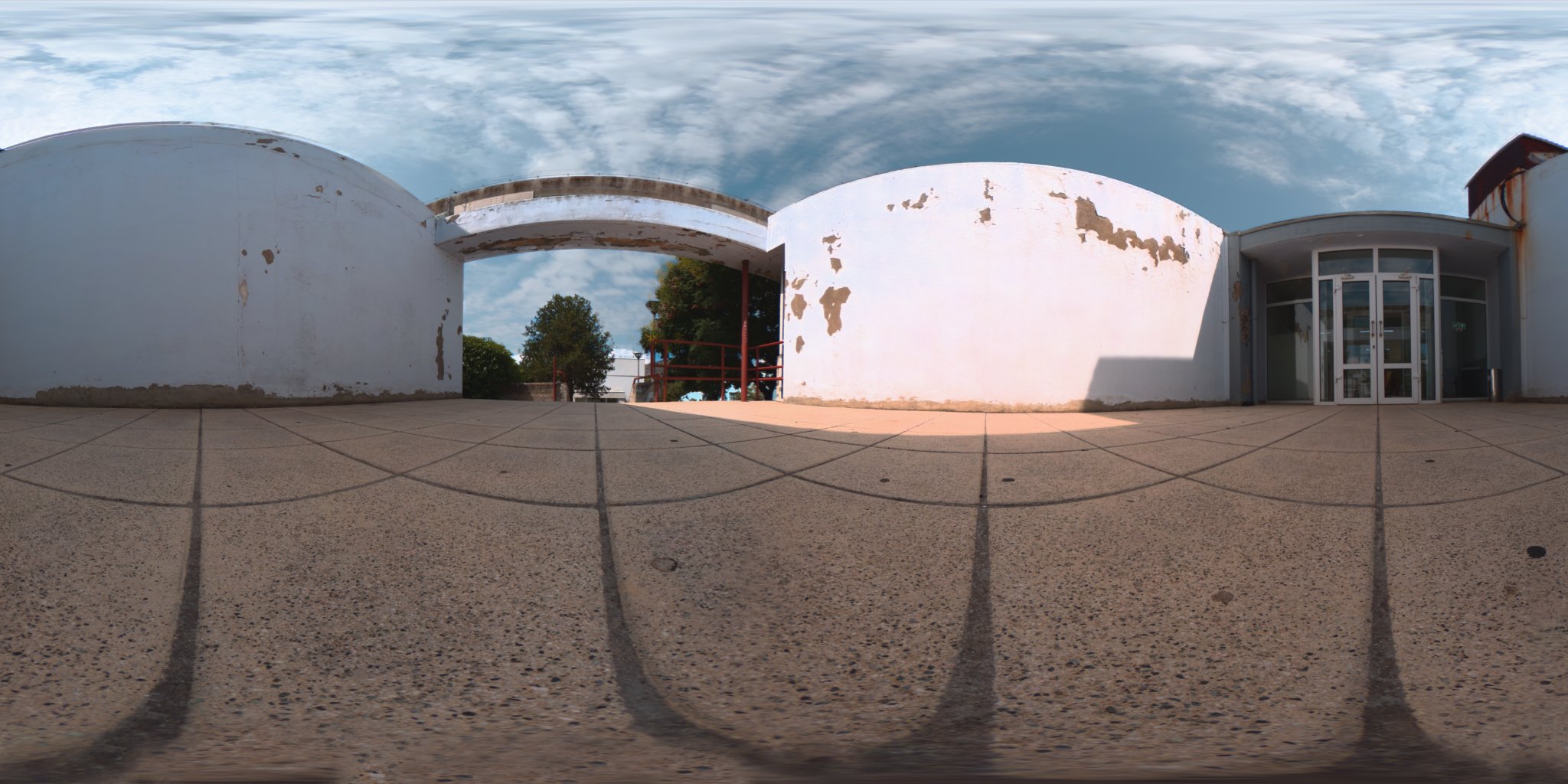 University Backdoor | FREE Urban Elements HDRis | BlenderKit
