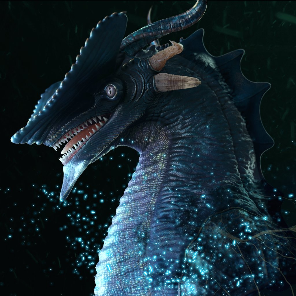 BlenderKit | Download the Hammerhead Sea Dragon model