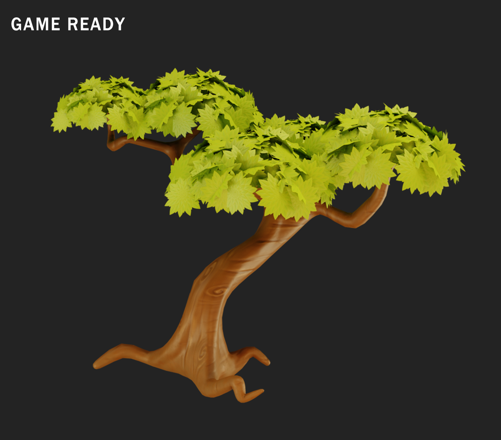 Stylized tree | Trees models | BlenderKit