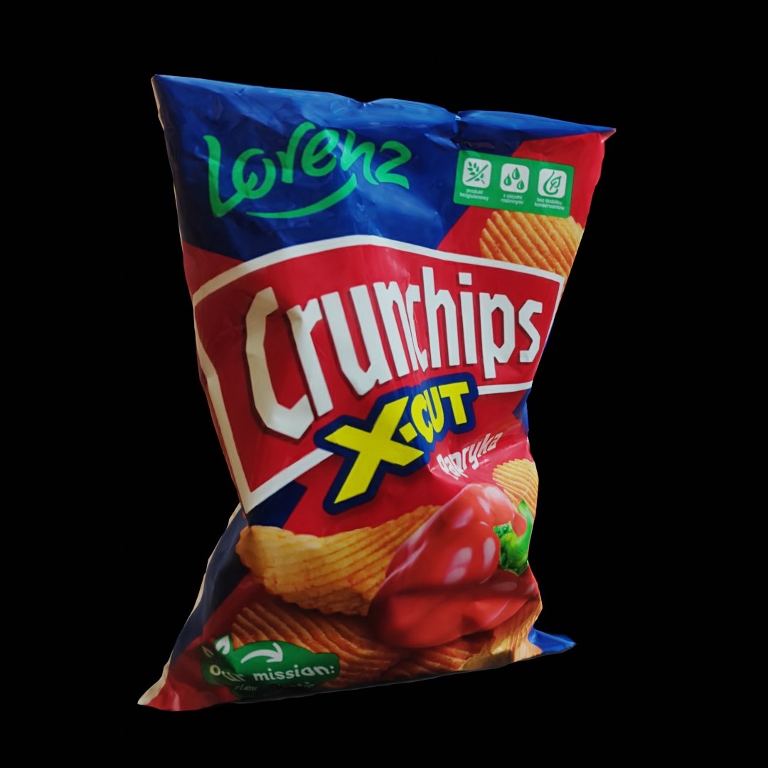 Bag of Chips | FREE Food models | BlenderKit