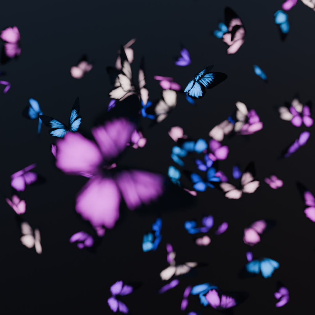 BlenderKit | Download the Butterfly model
