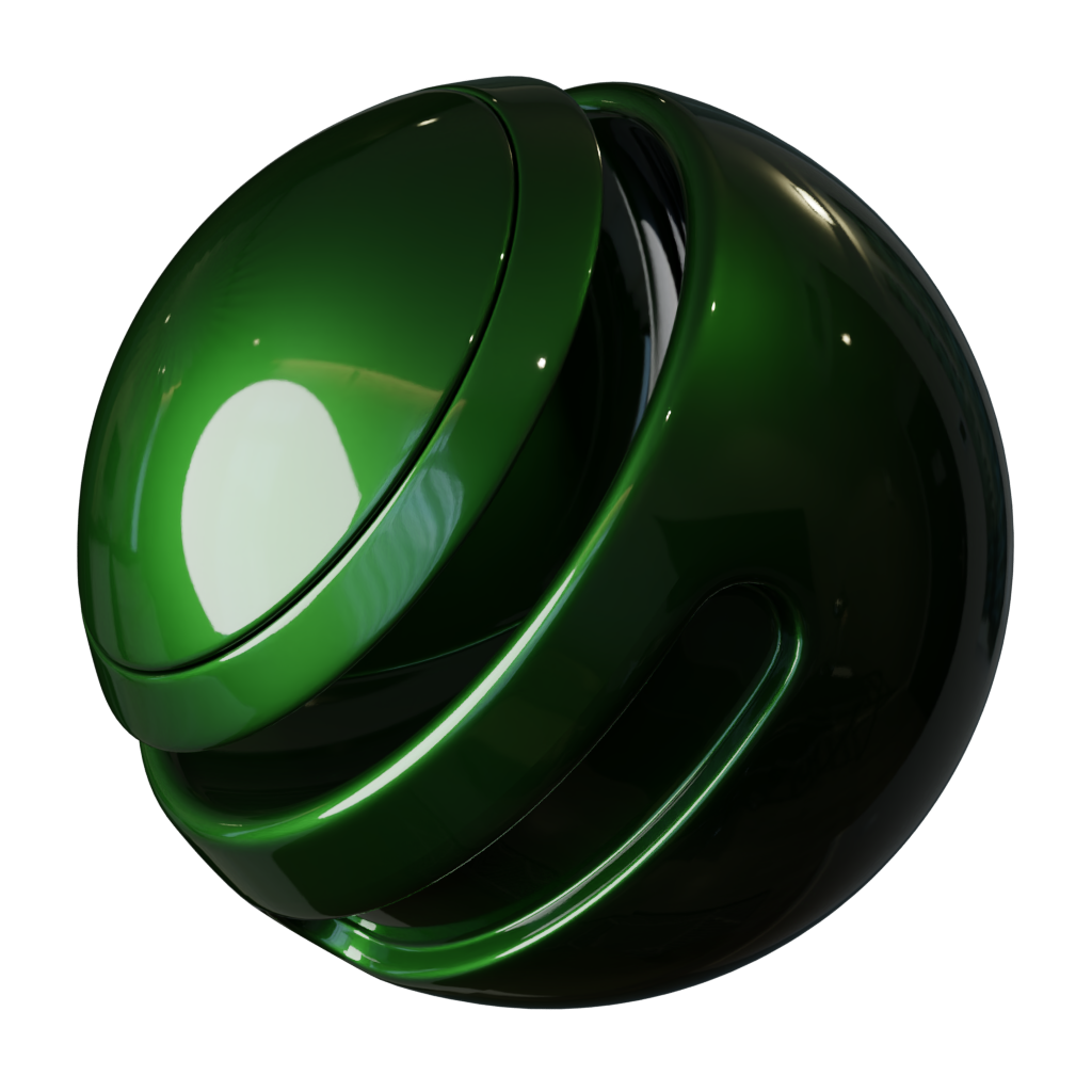 Forest Green Metallic Car Paint | FREE tech materials | BlenderKit