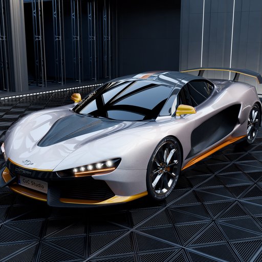 Chimera Evo2 - Own Design Car | Luxury Cars models | BlenderKit