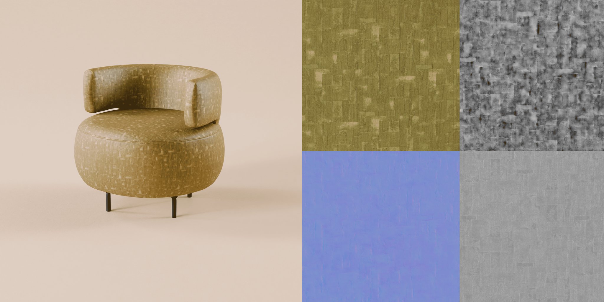 Texturology™ | AI PBR Textures from a Single Image in Blender | BlenderKit