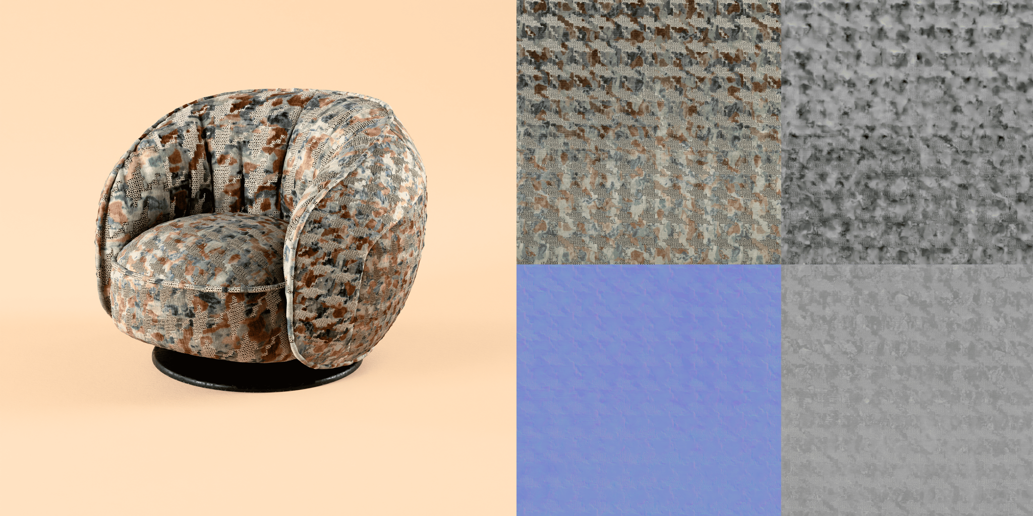 Texturology™ | AI PBR Textures from a Single Image in Blender | BlenderKit